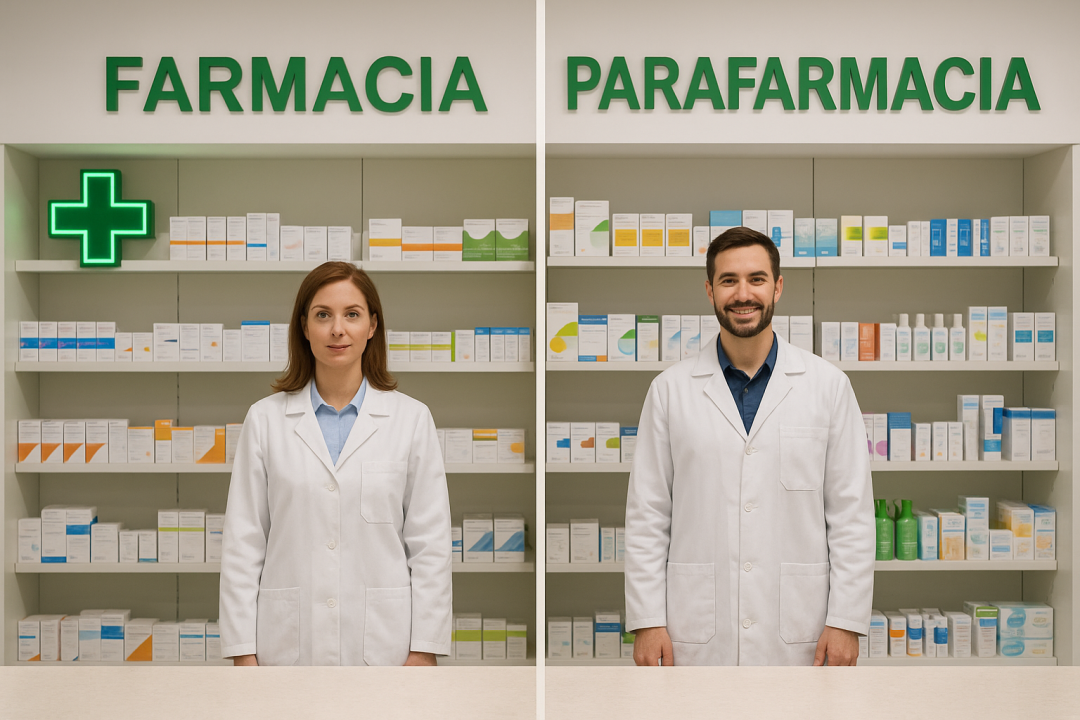 Qual è la differenza tra farmacia e parafarmacia?